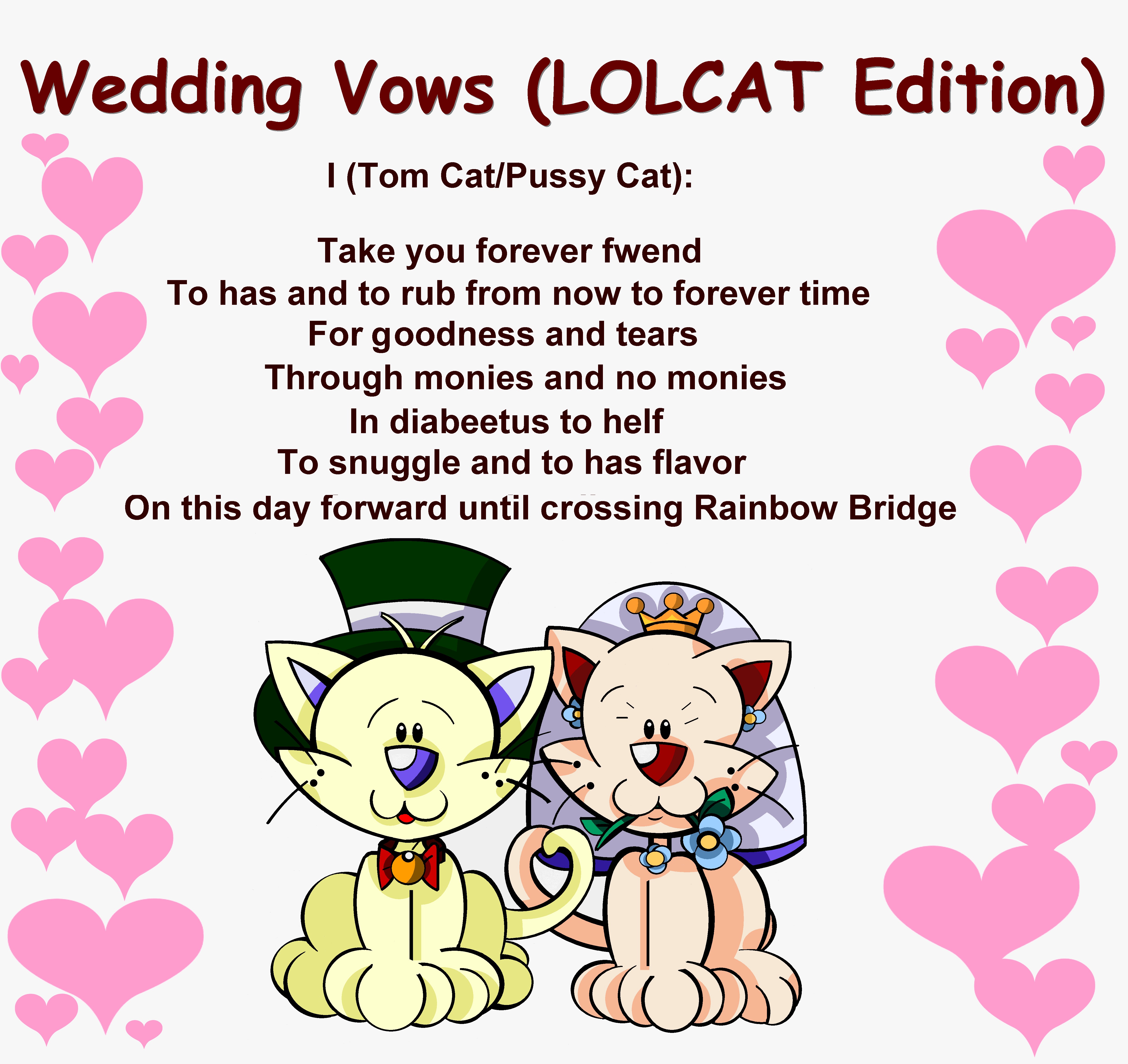 Funny Wedding Vows Make Your Guests Happy cry
