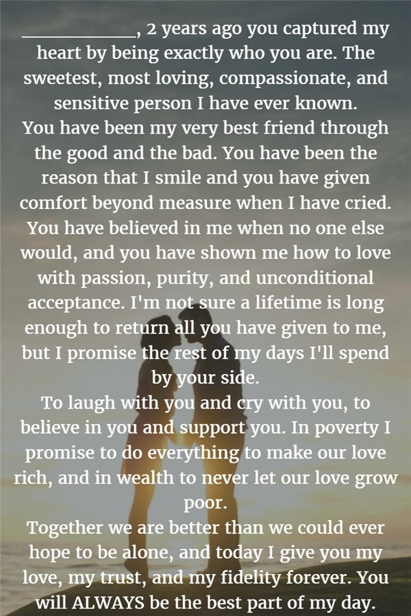 22 Examples About How To Write Personalized Wedding Vows 
